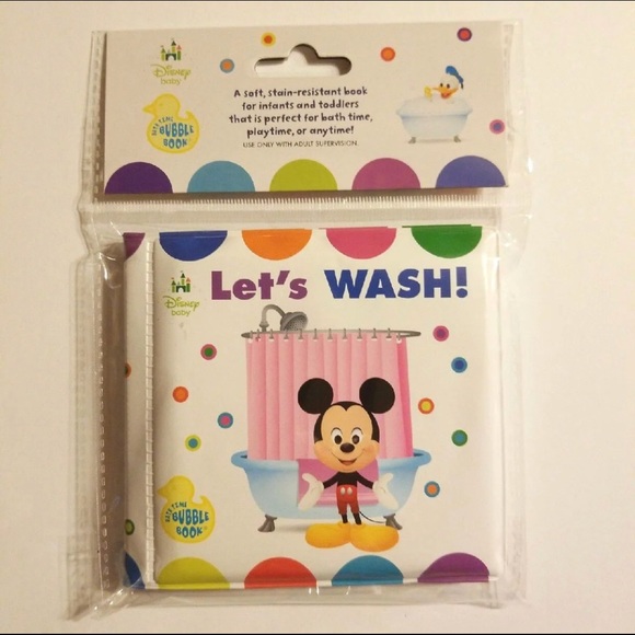 Disney | Bath | Disney Baby Bath Time Bubble Book | Poshmark